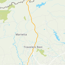 Swamp Rabbit Trail - Mile Markers - Upstate SC Open Map Layer